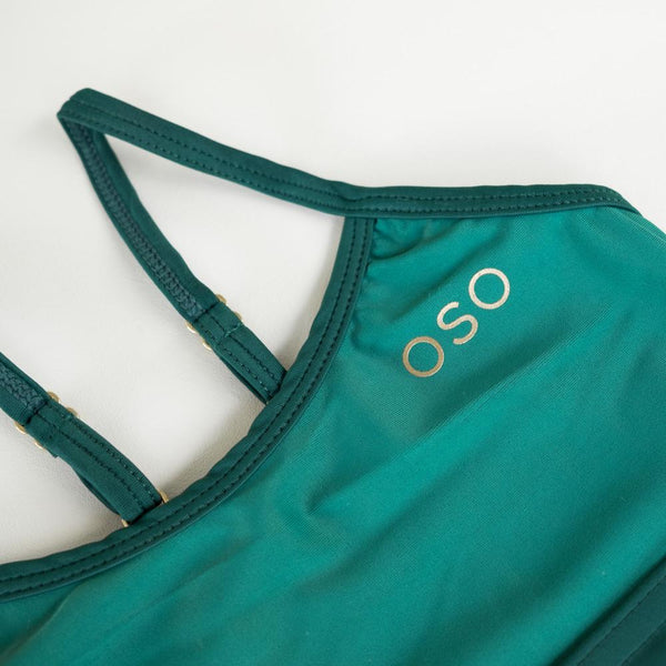 GIRLS SPORT CROP TOP in emerald | pre-teens sportswear | kids ...